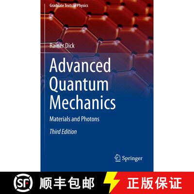 【3-4周达】Advanced Quantum Mechanics : Materials and Photons (3rd ed. 2020) [9783030578725]