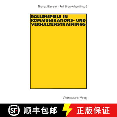 【3-4周达】Rollenspiele in Kommunikations- und Verhaltenstrainings [9783531123837]