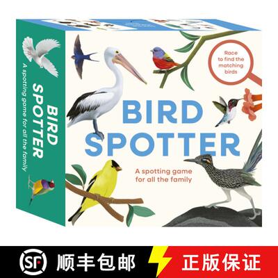 【3-4周达】Bird Spotter : Race to be first to find the matching birds - A spotting game for all the f... [9781836007265]