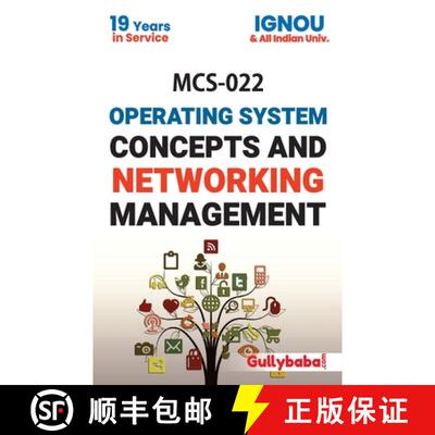 【3-4周达】MCS-022 Operating System Concepts And Networking Management [9788189086589]