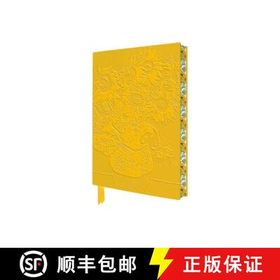 【3-4周达】Vincent Van Gogh: Sunflowers Artisan Art Pocket Notebook (Flame Tree Journals) [9781835622124]
