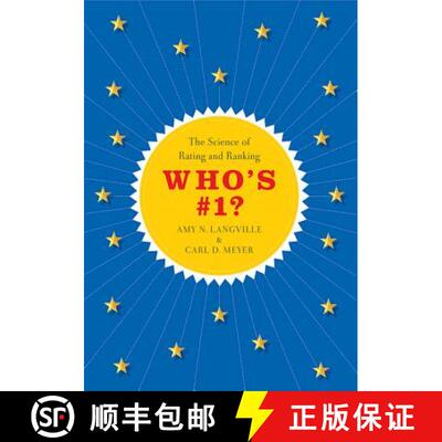 【3-4周达】Who`s #1? – The Science of Rating and Ranking [9780691154220]