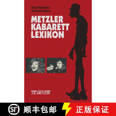 【3-4周达】精装 Metzler Kabarett Lexikon: In Verbindung mit dem Deutschen Kabarettarchiv [9783476014481]