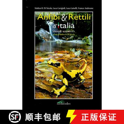 预订 Anfibi & Rettili d'Italia [Amphibians & Reptiles of Italy] (Edition: 2) (Edition: 2) (Edition: 2... [9788889504680]