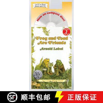 【3-4周达】Frog and Toad Are Friends Book and CD: A Caldecott Honor Award Winner from the Classic Ani... [9780060741068]