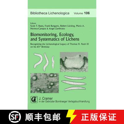 预订 Biomonitoring, Ecology and Systematics of Lichens [9783443580858]