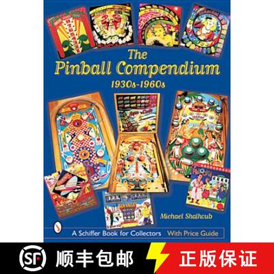 【3-4周达】精装 The Pinball Compendium: 1930s-1960s: 1930s-1960s [9780764315275]