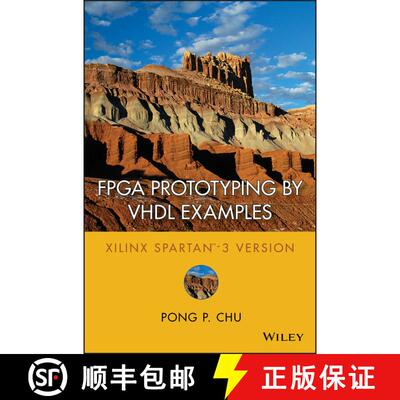 【3-4周达】精装 Fpga Prototyping By Vhdl Examples: Xilinx Spartan-3 Version [Wiley电子电气工程] [9780470185315]