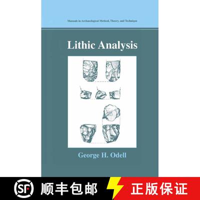 【3-4周达】精装 Lithic Analysis [9780306480676]