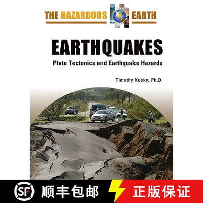 【3-4周达】精装 Earthquakes – Plate Tectonics and Earthquake Hazards [9780816064625]