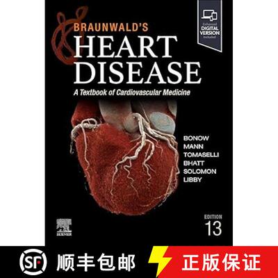 【3-4周达】Braunwald's Heart Disease, Single Volume: A Textbook of Cardiovascular Medicine [9780443434167]