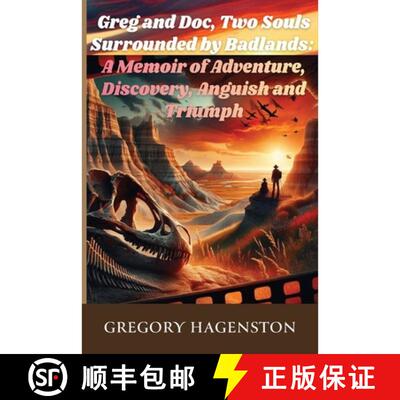 【3-4周达】Greg And Doc, Two Souls Surrounded by Badlands [9781965390672]