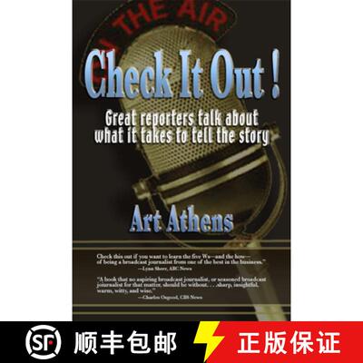 【3-4周达】精装 Check It Out! – Great Reporters on What It Takes to Tell the Story [9780823223527]