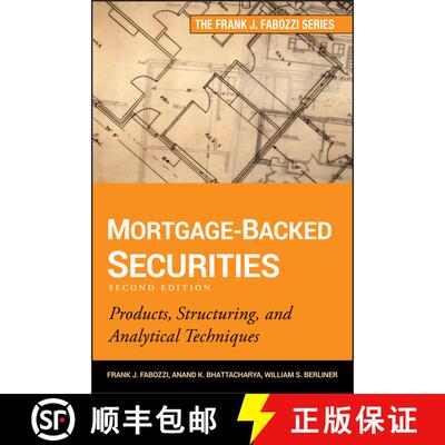 【3-4周达】精装 Mortgage-Backed Securities, Second Edition: Products, Structuring, And Analytical Tec... [9781118004692]