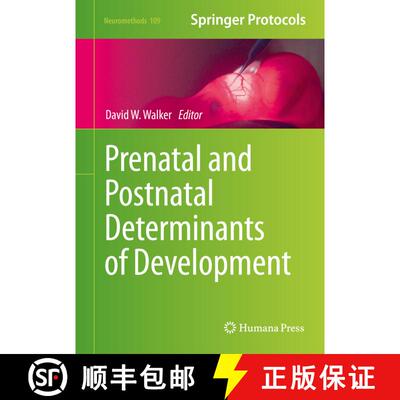 【3-4周达】精装 Prenatal and Postnatal Determinants of Development (1st ed. 2016) [9781493930135]