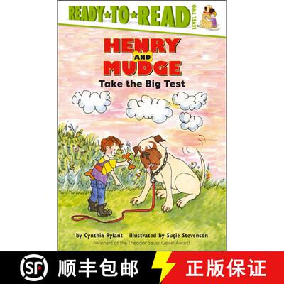 【3-4周达】精装 Henry and Mudge Take the Big Test: Ready-to-Read Level 2 [9780689810107]