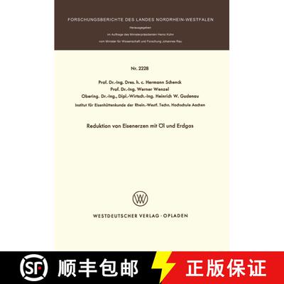 【3-4周达】Reduktion Von Eisenerzen Mit OEl Und Erdgas [9783531022284]