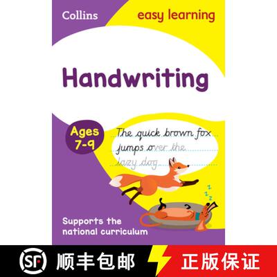 【3-4周达】Handwriting Ages 7-9: Prepare for School with Easy Home Learning [9780008151423]