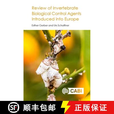 【3-4周达】精装 Review of Invertebrate Biological Control Agents Introduced into Europe [9781786390790]
