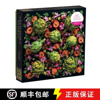 【3-4周达】Artichoke Floral 500 Piece Puzzle [9780735357792]