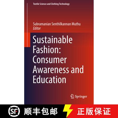 【3-4周达】精装 Sustainable Fashion: Consumer Awareness and Education [9789811312618]