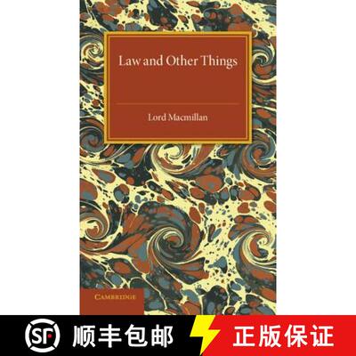 【3-4周达】Law and Other Things [9781107586536]