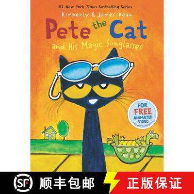 【3-4周达】Pete the Cat and His Magic Sunglasses [9780062275561]
