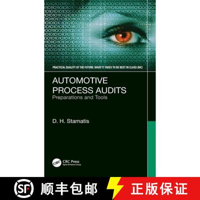 【3-4周达】精装 Automotive Process Audits: Preparations and Tools [9780367759391]