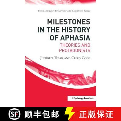 【3-4周达】精装 Milestones in the History of Aphasia: Theories and Protagonists [9781841695136]