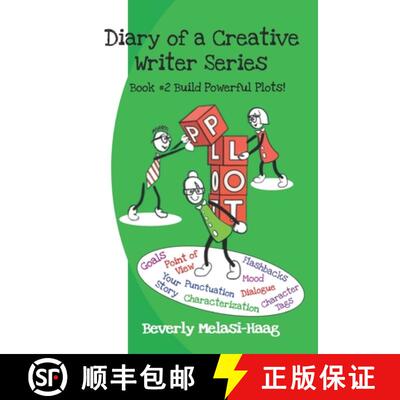 【3-4周达】Diary of a Creative Writer Series:  Book #2 Build Powerful Plots [9780983607656]