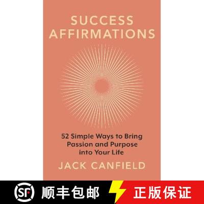 【3-4周达】Success Affirmations: 52 Weeks for Living a Passionate and Purposeful Life [9781398706989]