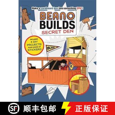 【3-4周达】Beano Builds: Secret Den [9781787412828]