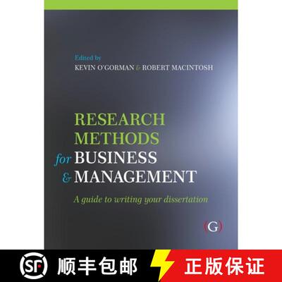 【3-4周达】Research Methods for Business and Management : a guide to writing your dissertation [9781910158135]