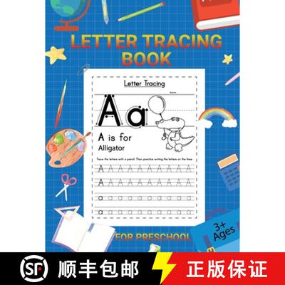 【3-4周达】Letter Tracing Workbook: Tracing Alphabet for Preschoolers [9781803838564]