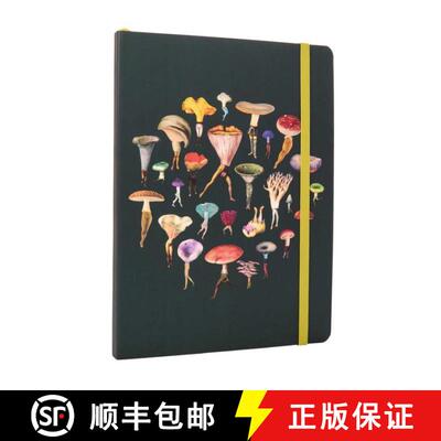 【3-4周达】Art of Nature: Fungi Softcover Notebook: (Gifts for Mushroom Enthusiasts and Nature Lovers... [9781647224066]