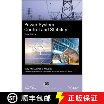 【3-4周达】精装 Power System Control And Stability, Third Edition [Wiley能源] [9781119433712]
