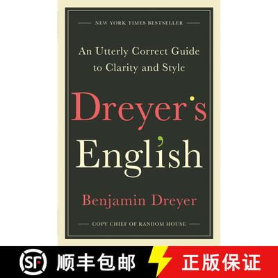精装 德雷尔式英语 Dreyer's English: An Utterly Correct Guide to Clarity and Style [9780812995701]