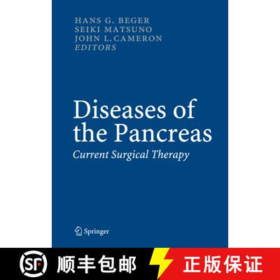 【3-4周达】Diseases of the Pancreas : Current Surgical Therapy (Softcover reprint of the original 1st... [9783662499993]