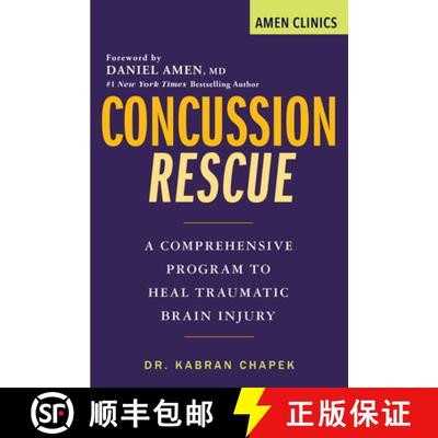 【3-4周达】Concussion Rescue: A Comprehensive Program to Heal Traumatic Brain Injury [9780806540238]