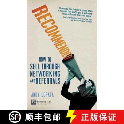 【3-4周达】Recommended: How to Sell Through Networking and Referrals [9780273757962]
