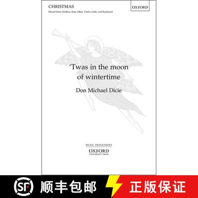 【3-4周达】Twas in the moon of wintertime: Vocal score (Vocal score) [9780193865808]