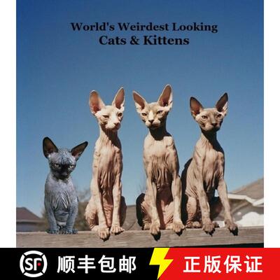 【3-4周达】World's Weirdest Looking Cats and Kittens Kids Book: Great Way for Children to Meet the We... [9781960612823]