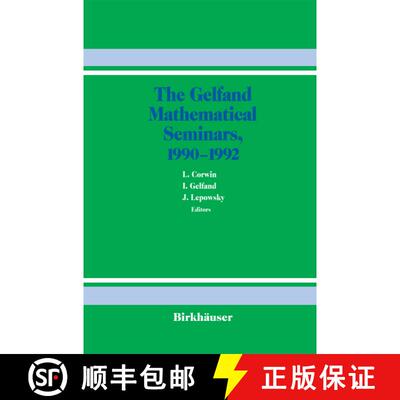 【3-4周达】The Gelfand Mathematical Seminars, 1990–1992 [9781461267171]