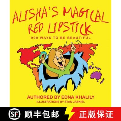 【3-4周达】精装 Alisha's Magical Red Lipstick [9780999294963]