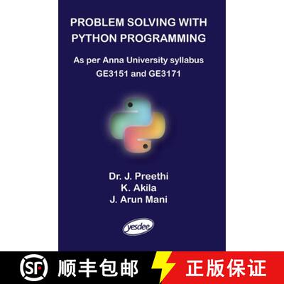 【3-4周达】Problem Solving with Python Programming [9789388005487]