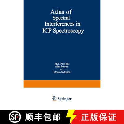 【3-4周达】Atlas of Spectral Interferences in ICP Spectroscopy [9781468410266]