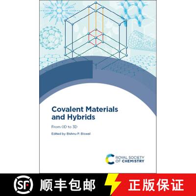 【3-4周达】Covalent Materials and Hybrids : From 0D to 3D [9781839167171]