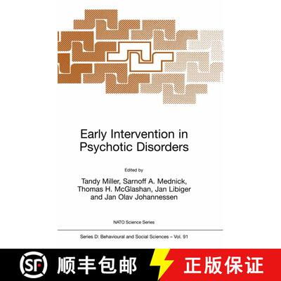 【3-4周达】精装 Early Intervention in Psychotic Disorders [9780792367499]