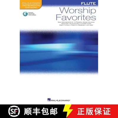 【3-4周达】Worship Favorites: Instrumental Play-Along for Flute with Online Backing Tracks [9781423499299]