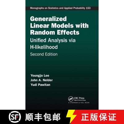 【3-4周达】Generalized Linear Models with Random Effects: Unified Analysis Via H-Likelihood, Second E... [9781032096636]
